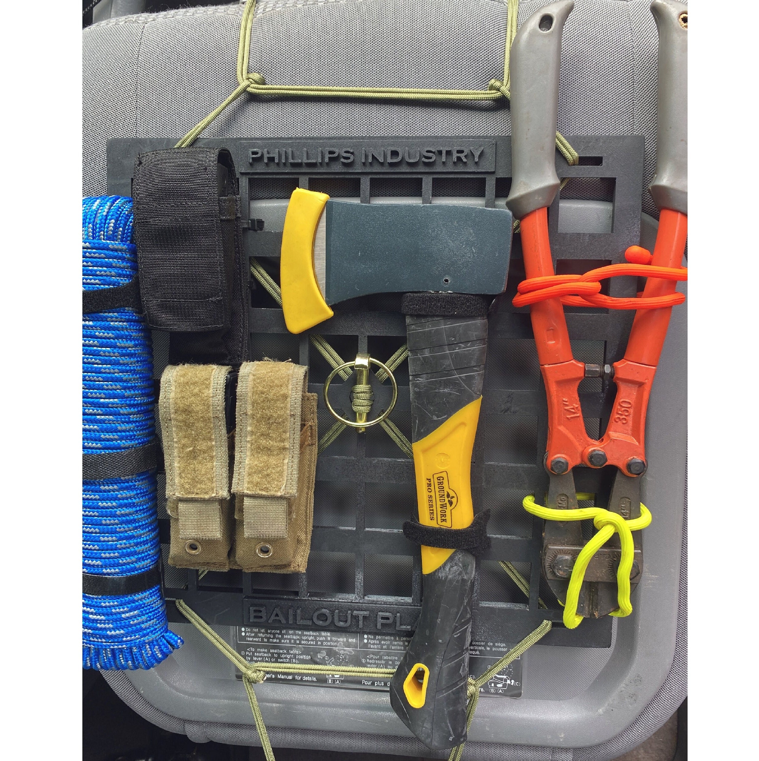 Removable Molle Panel Car Organizer recycled Plastic - Etsy