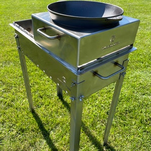 Stainless Steel Stand for Cast Iron Cauldron 11ga (3mm) - Etsy