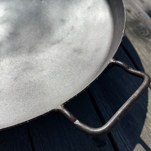 Heavy-duty Steel Discada: 22" BBQ Wok With Sides - Etsy