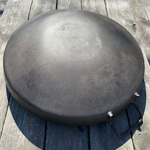 Heavy-duty Steel Discada: 22" BBQ Wok With Sides - Etsy