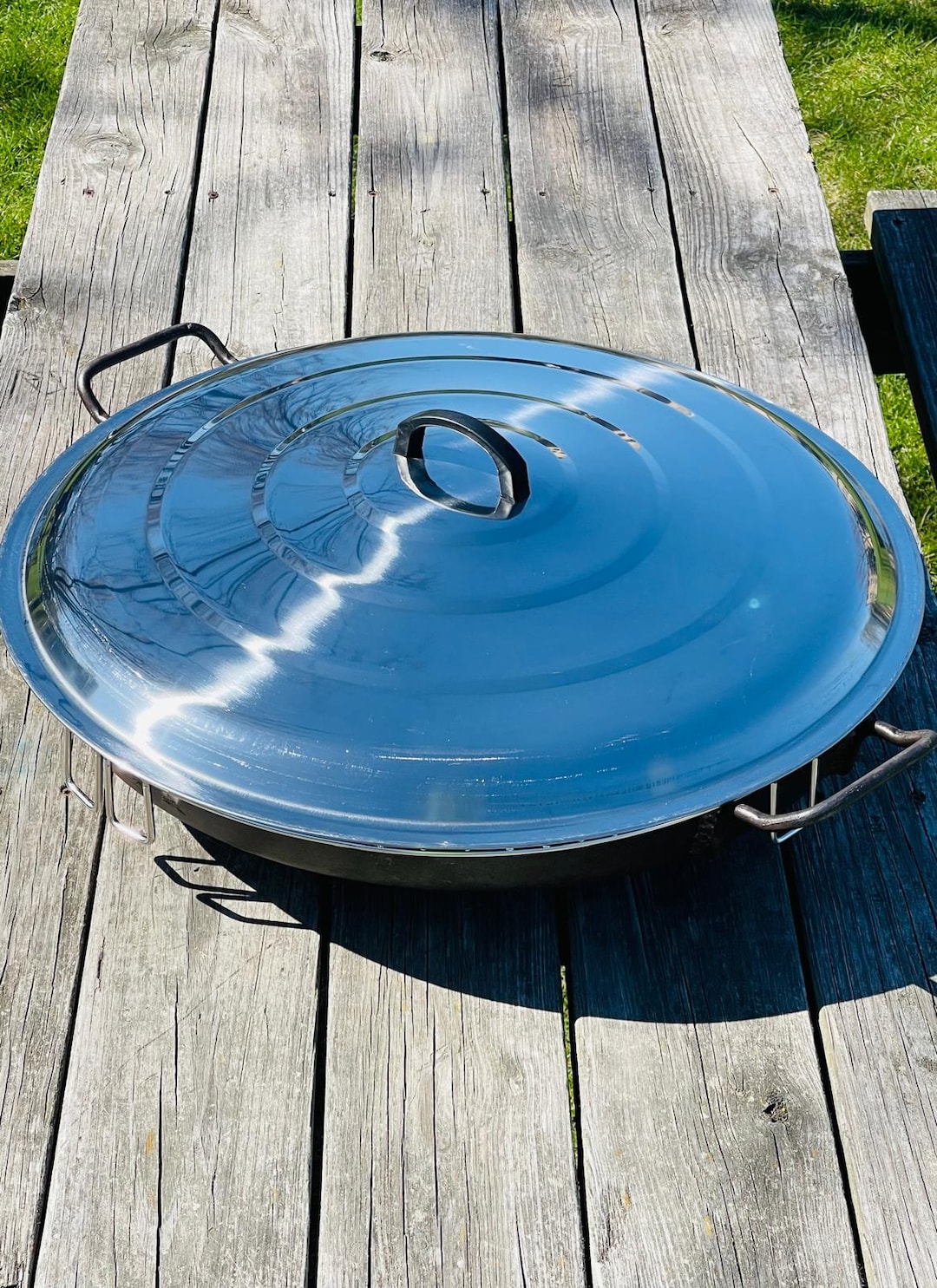 Stainless Steel Lid for Discada - Etsy