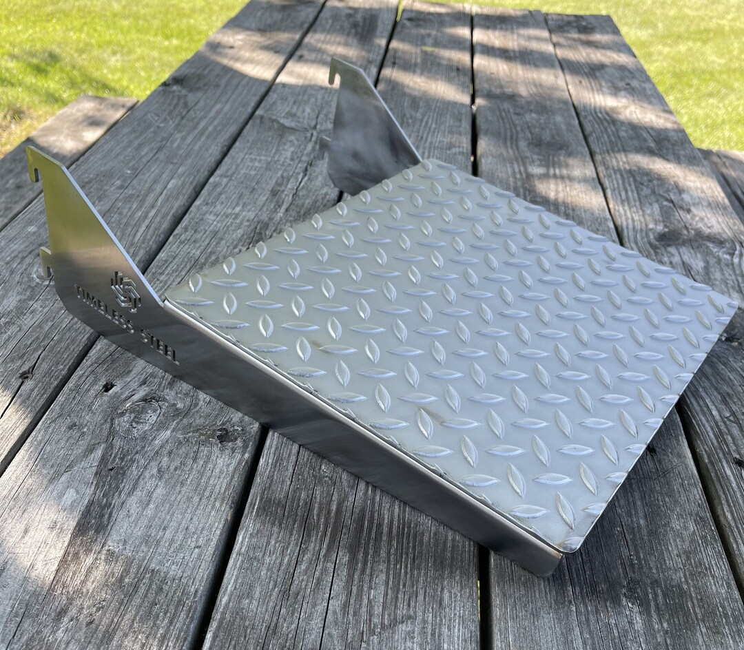 Stainless Side Shelf for BBQ Grill / MANGAL Timeless Steel 11ga(3mm) - Etsy