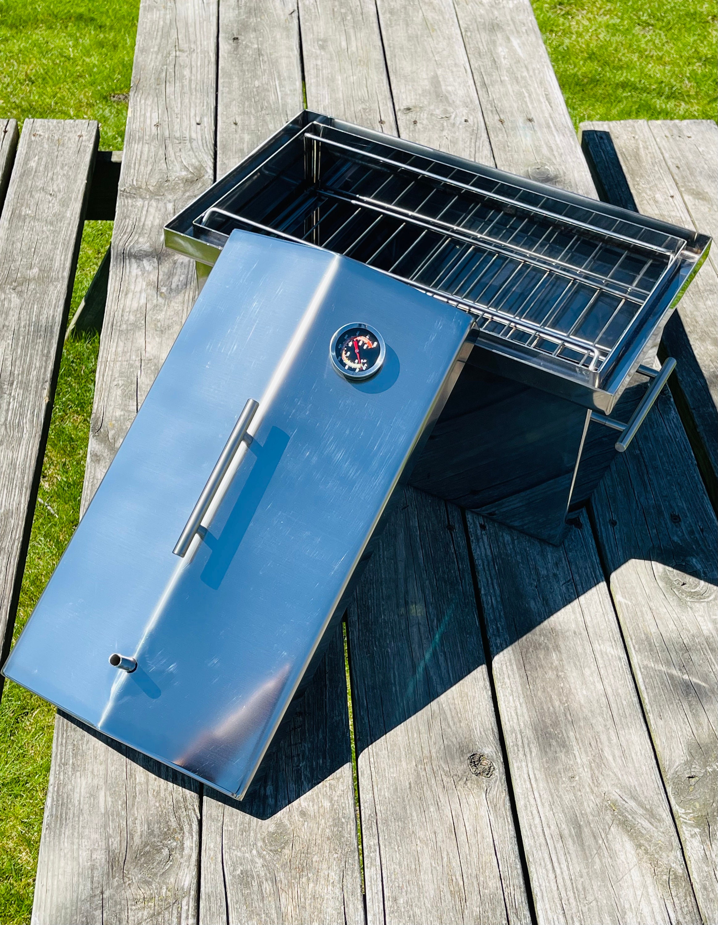 Heavy-duty Stainless Steel Smoker - Etsy