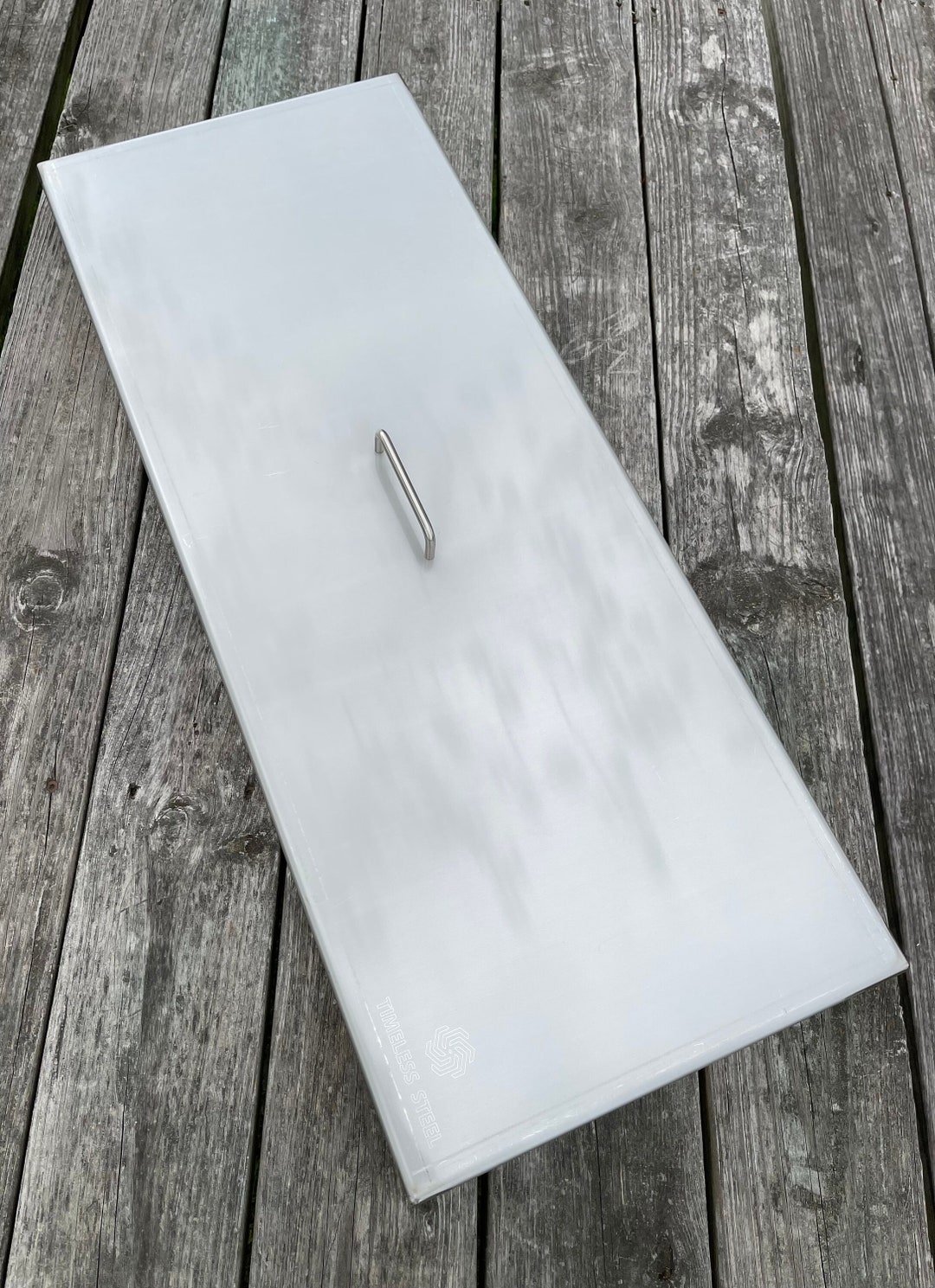 Large Stainless Lid for BBQ Grill / Large MANGAL Timeless Steel 16ga (1 ...