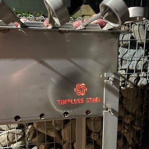 Large Heavy-duty STAINLESS Steel BBQ Grill / MANGAL 11 Ga (3mm) - Etsy