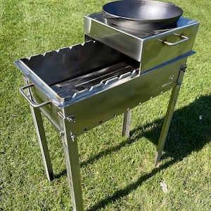 Stainless Steel Stand for Cast Iron Cauldron 11ga (3mm) - Etsy