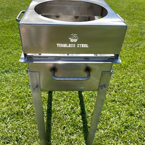 Stainless Steel Stand for Cast Iron Cauldron 11ga (3mm) - Etsy