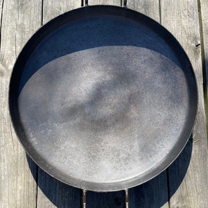 Heavy-duty Steel Discada: 22" BBQ Wok With Sides - Etsy