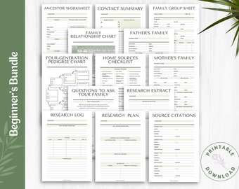 Brick Wall Buster Cards for Genealogy - Etsy