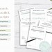 Family History Worksheet Bundle Worksheets PDF Genealogy Blue (Instant ...