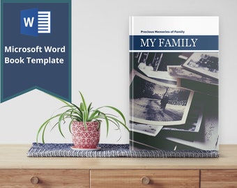 My Life Book Template MS Word Instant Printable Download | Etsy