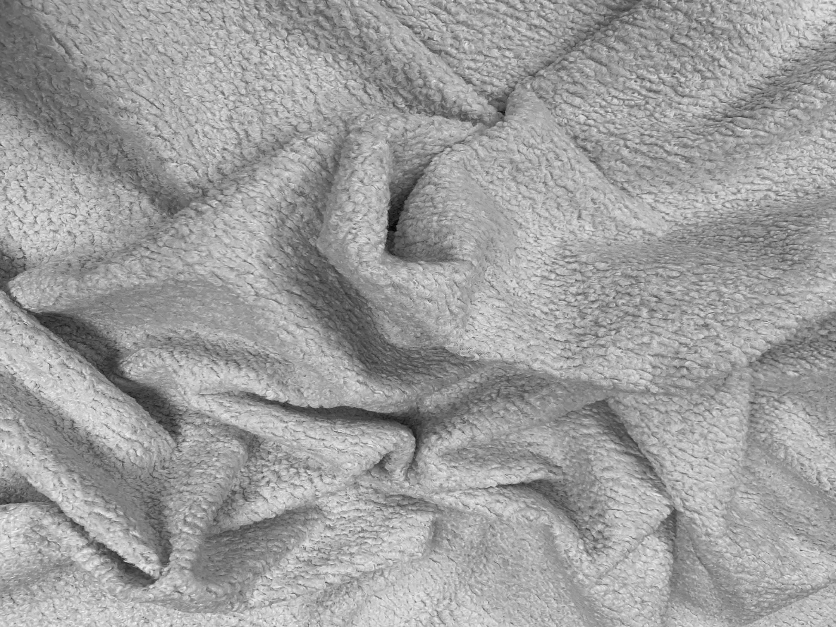 BOUCLE Fuax Fur Shearling Sheepskin Sherpa Fabric With SUEDE BACKING ...