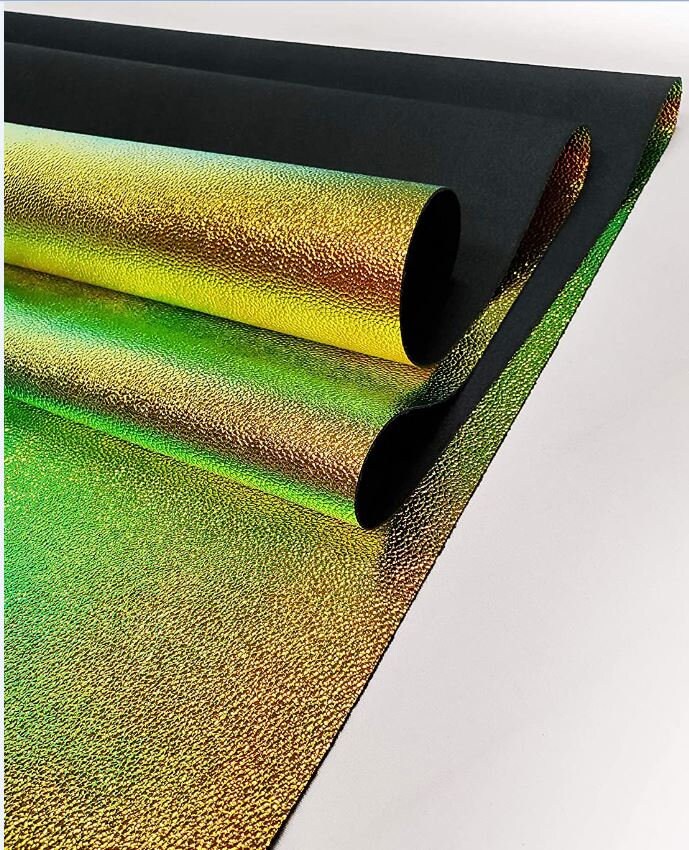 Hologram Vinyl Skin Upholstery Embossed Holographic Fabric - Etsy