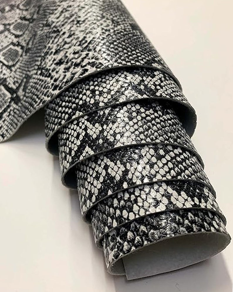 Rattlesnake Vinyl Upholstery Fabric With Embossed Texture – 54" Wide ...