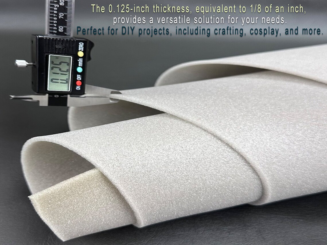 Versatile 1/8th Craft Foam Sheet- Ideal for DIY, Arts & Crafts, Kids ...