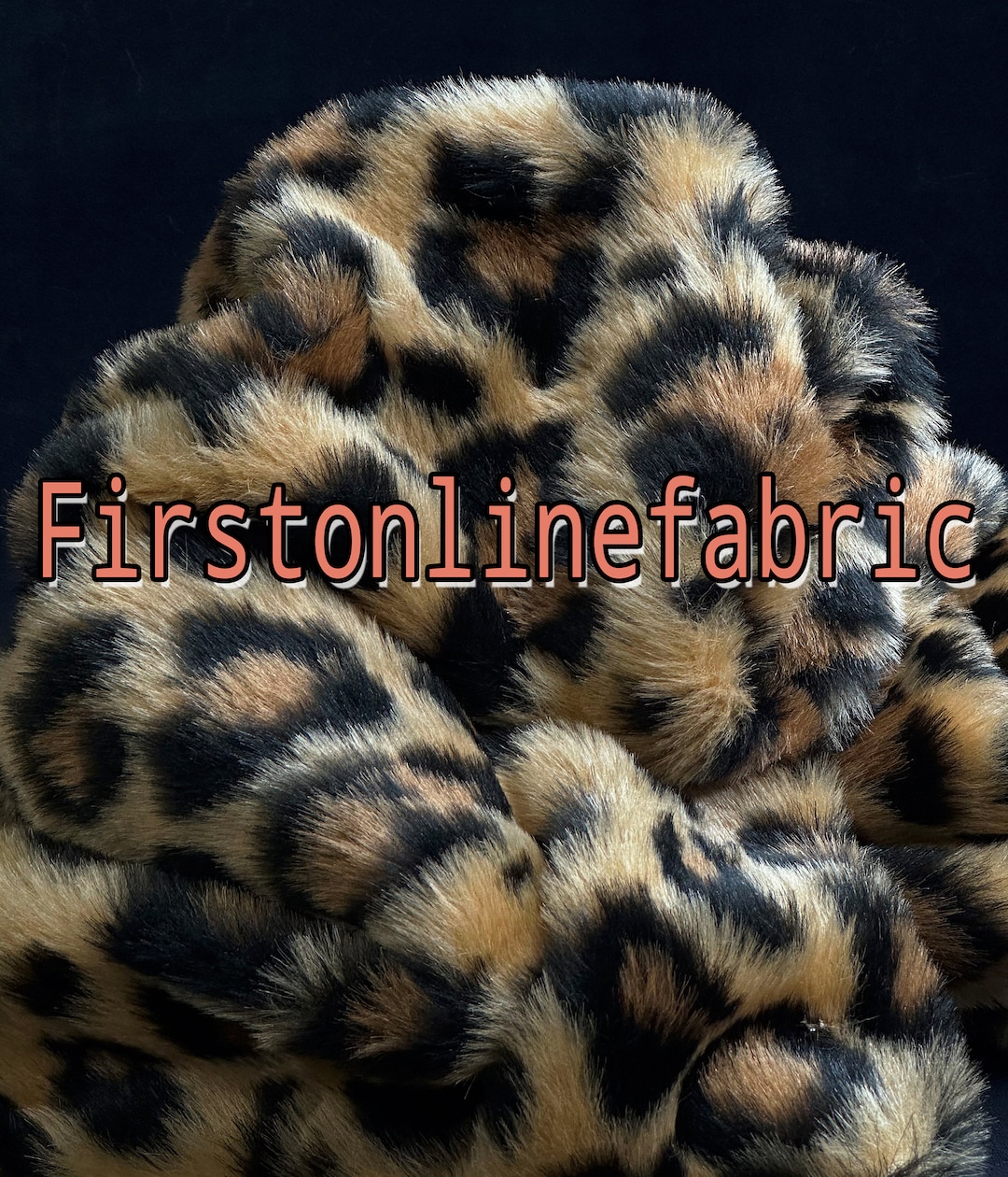 Faux Animal Fur Long Pile 58" Wide Fabric Full, Plush, Warm Soft Coat ...