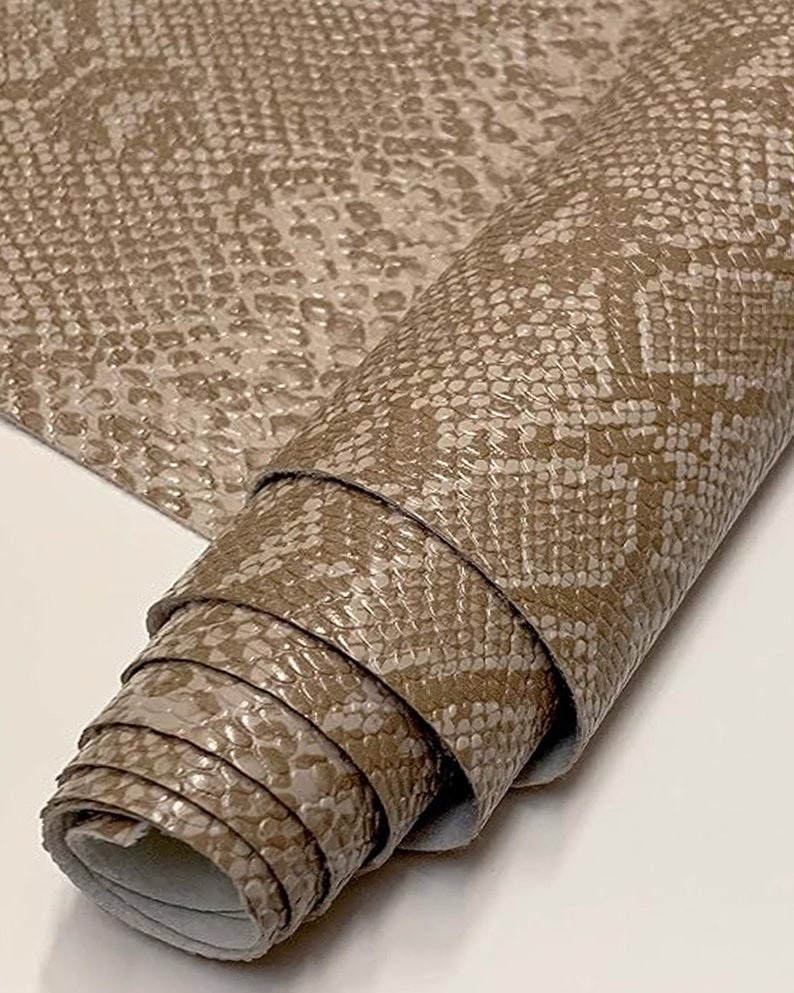 Rattlesnake Vinyl Upholstery Fabric With Embossed Texture – 54" Wide ...
