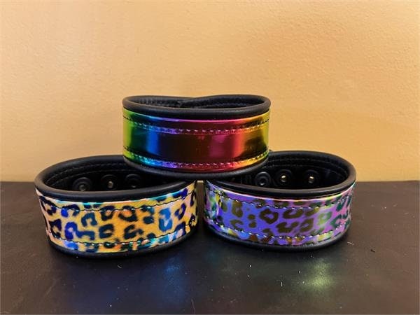 Hologram Transparent Leopard Print Plastic Vinyl Fabric 54" Wide ...