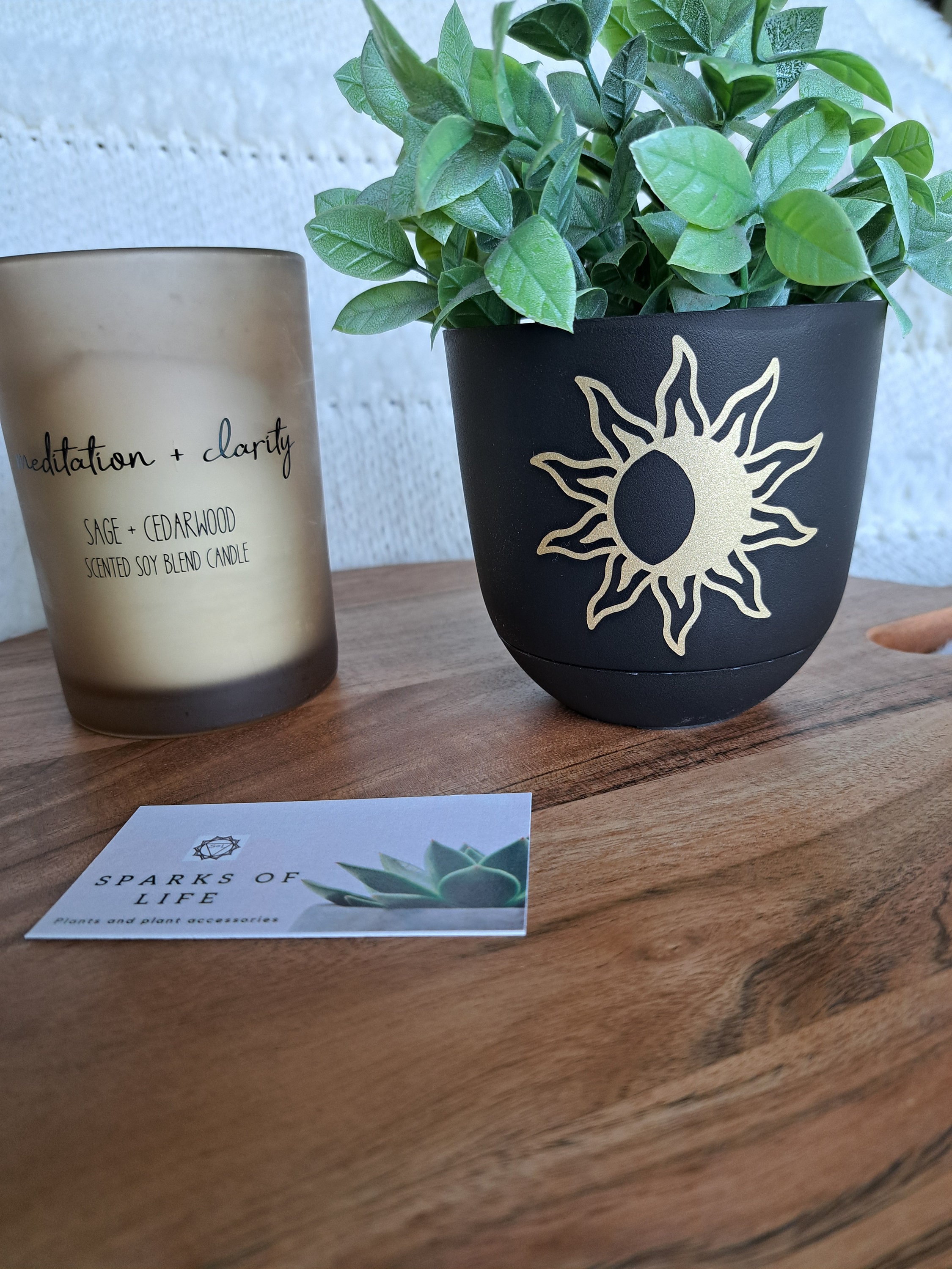 Sun Plastic Planter Pot | Sunshine Planter | Sun Themed Planter ...