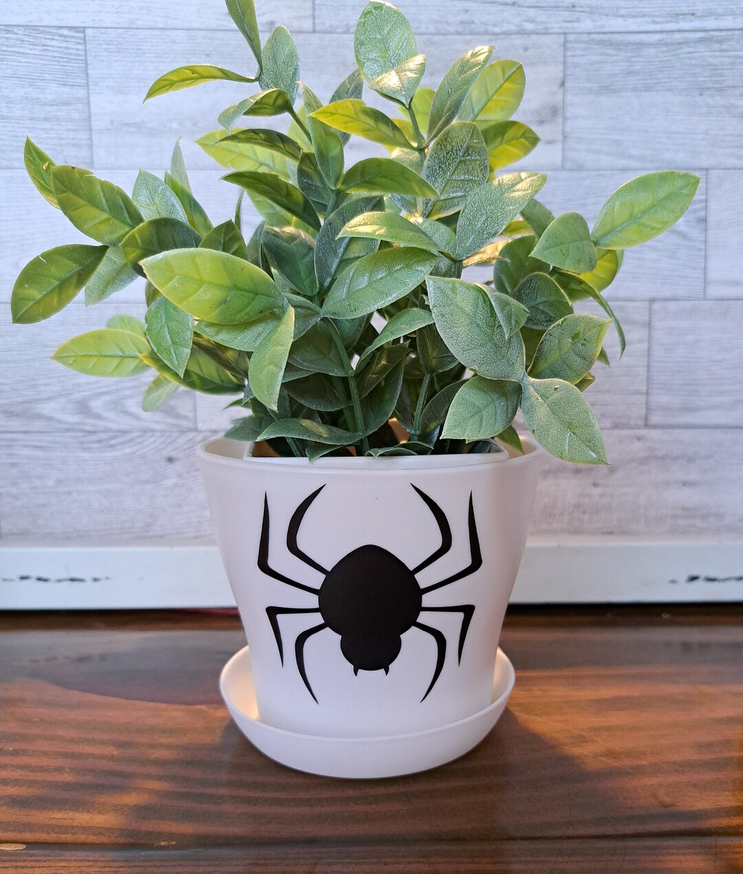 Spider Halloween Planter Pot | Spooky Spider Planter | Halloween Decor ...