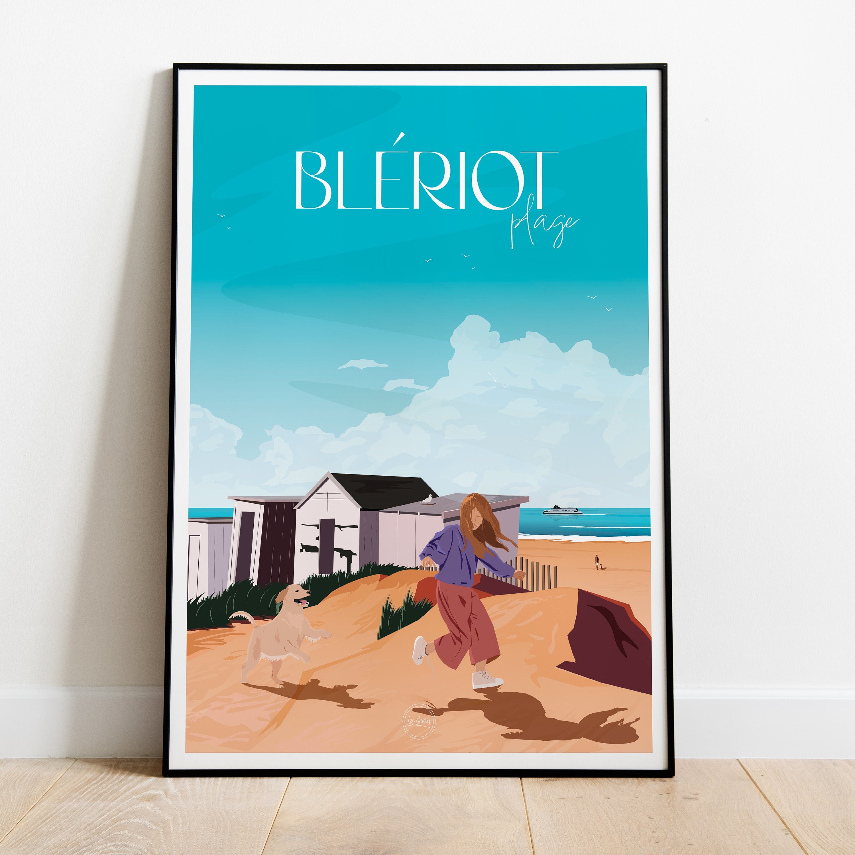 Blériot-plage Poster - Etsy
