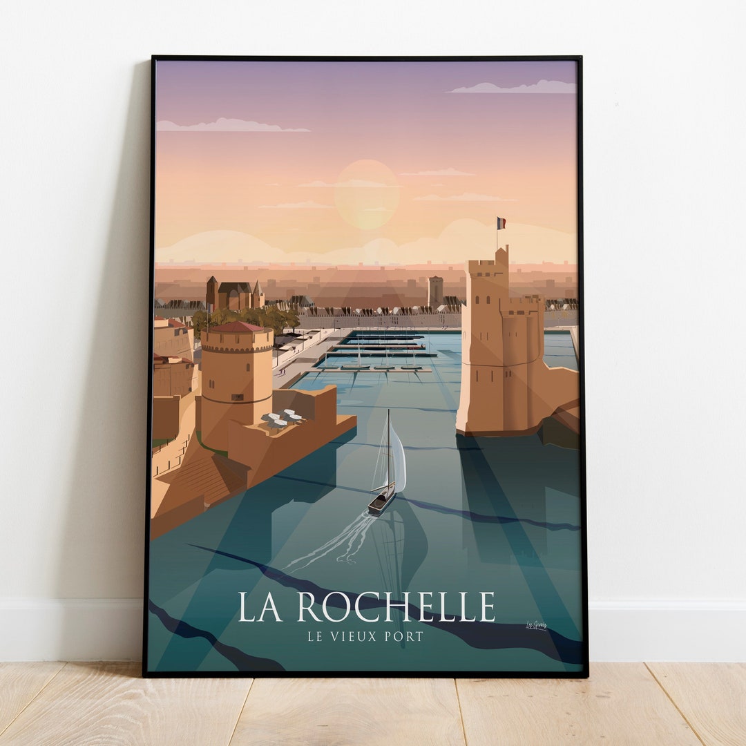 LA ROCHELLE POSTER - Etsy
