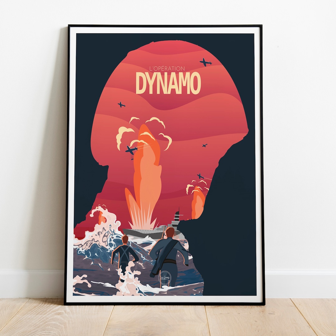 Poster Dunkirk Operation Dynamo Poster Operation Dynamo Vintage Posters ...