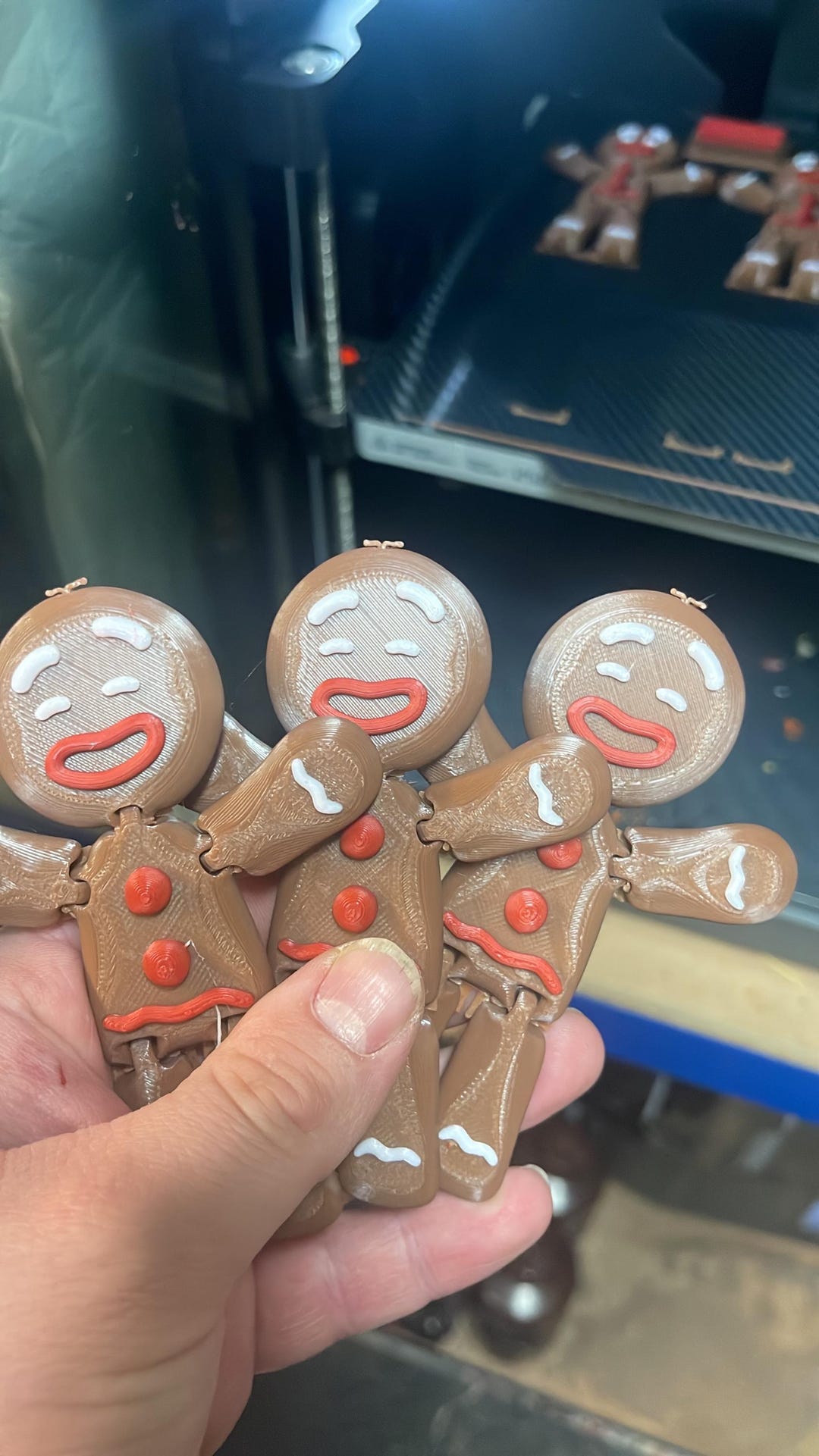 Flexible 3D Printed Ginger Bread Man - Etsy