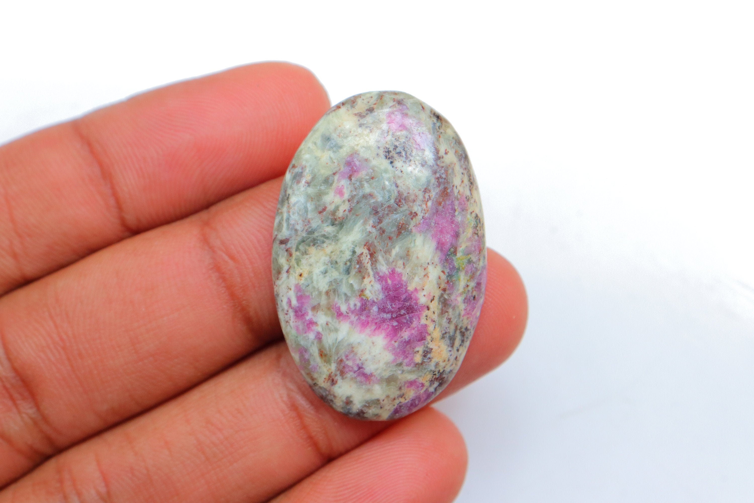 Ruby in Matrix Cabochon Natural Ruby in Matrix Gemstone for - Etsy UK