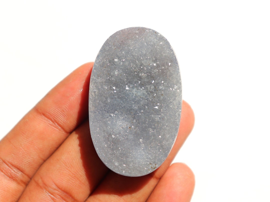 Superb Quality Grey Chalcedony Druzy, Natural Grey Chalcedony Druzy ...