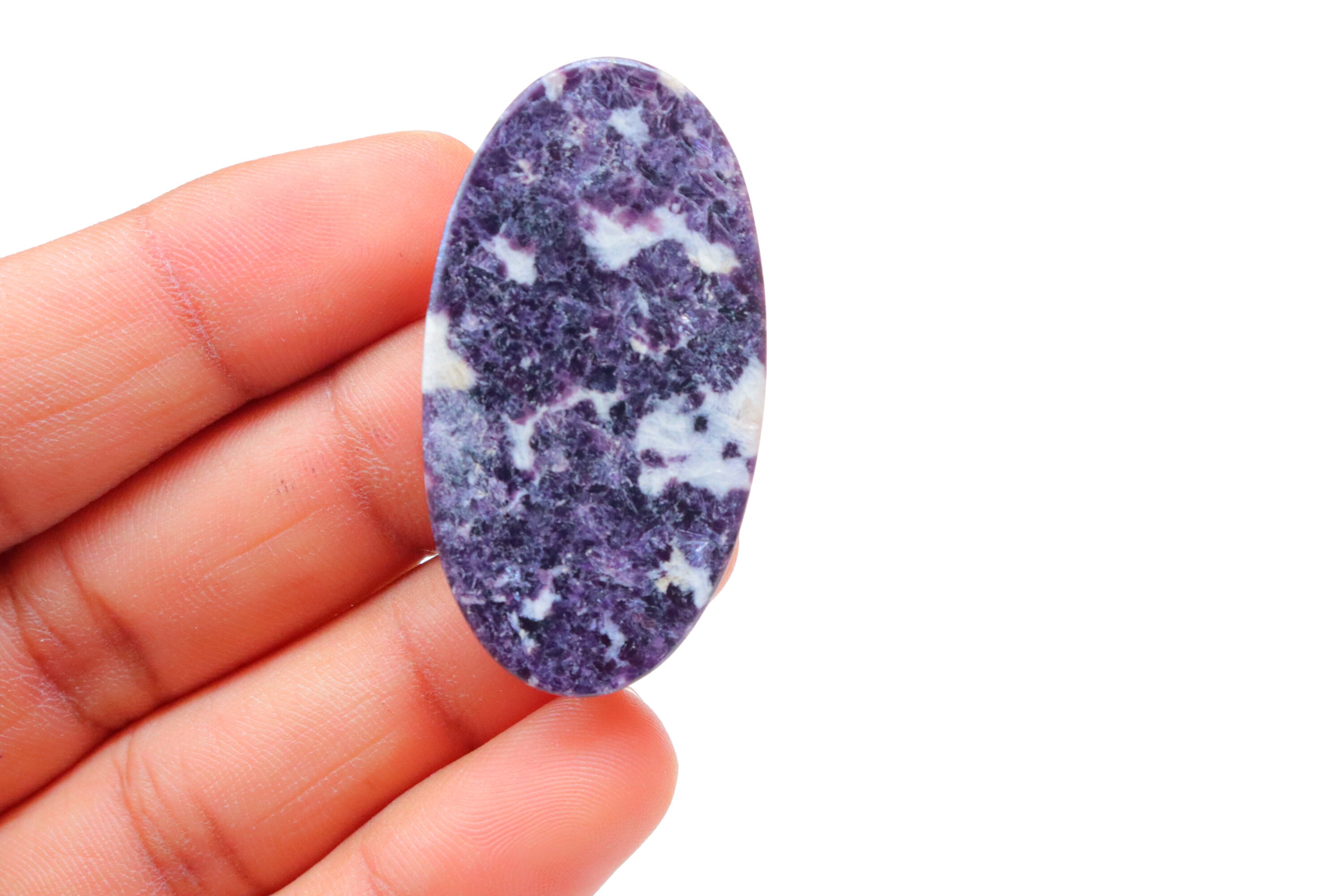 Blue Lepidolite Cabochon Natural Blue Lepidolite Gemstone For | Etsy