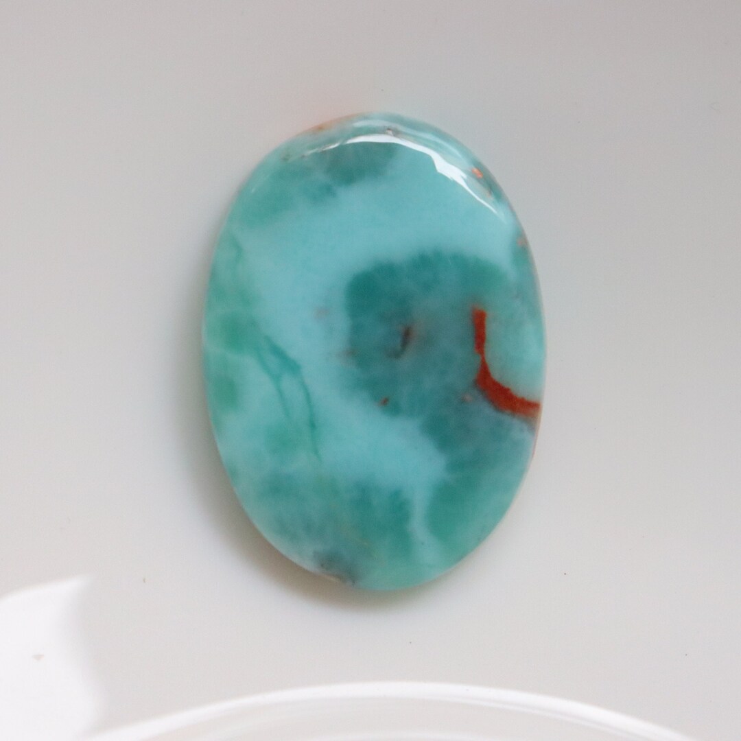 High Quality Larimar Cabochon, Natural Larimar Stone, Dominican ...