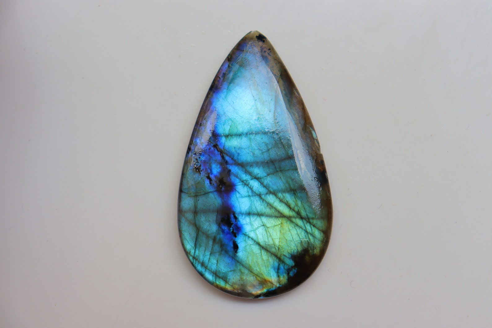 A+ Labradorite Cabochon, Natural Rainbow Labradorite Gemstone, Loose ...