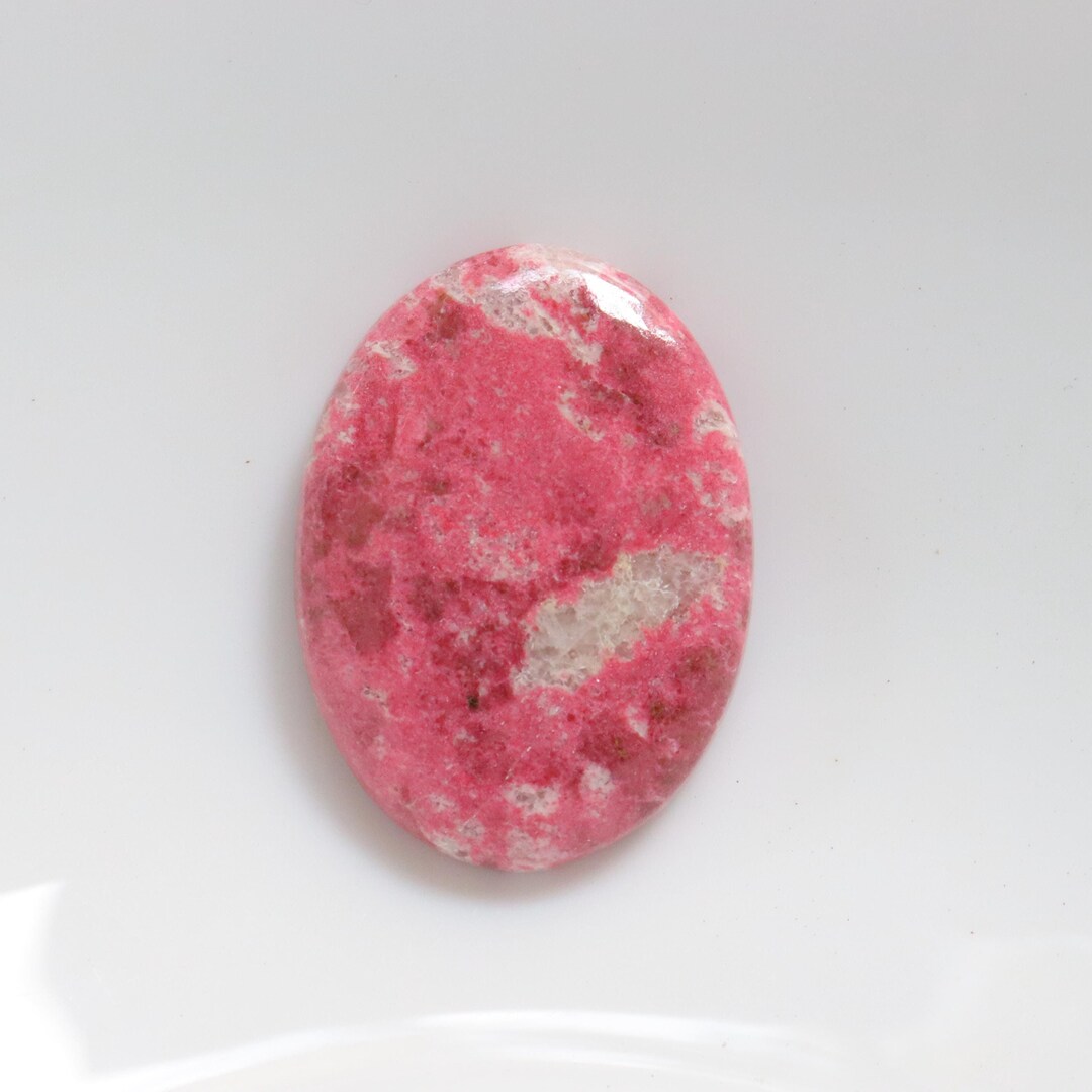 High Quality Pink Thulite Cabochon, Natural Thulite Gemstone, Loose ...