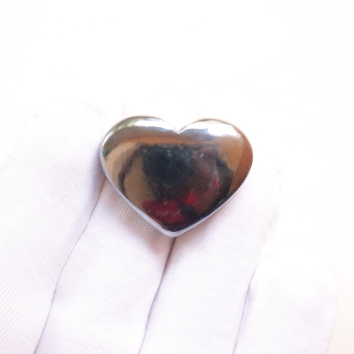 Unique Terahertz Heart, Natural Superb Terahertz Gemstone, Elite ...