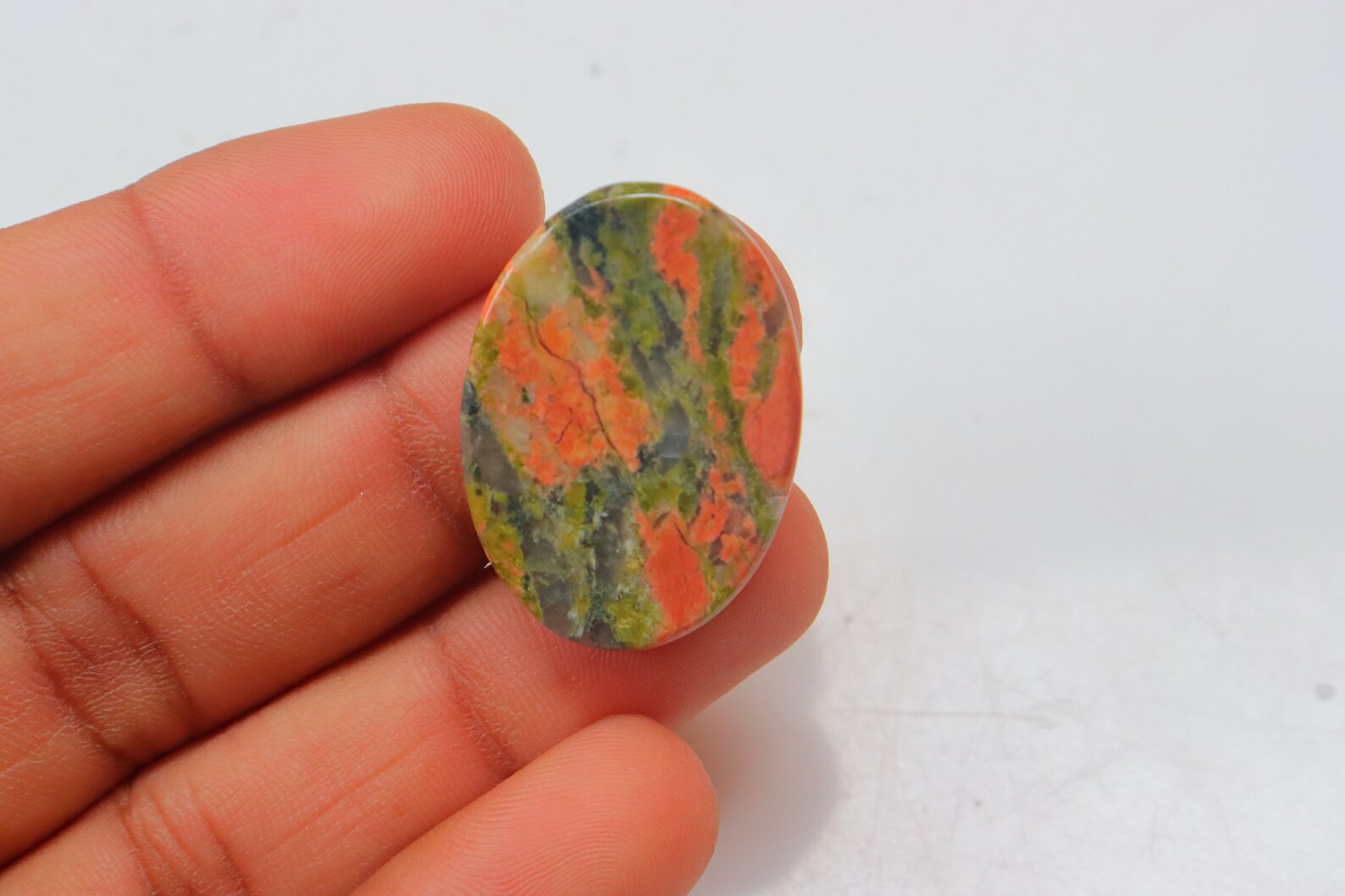 Unakite Jasper Cabochon Natural Unakite Jasper Gemstone for - Etsy UK