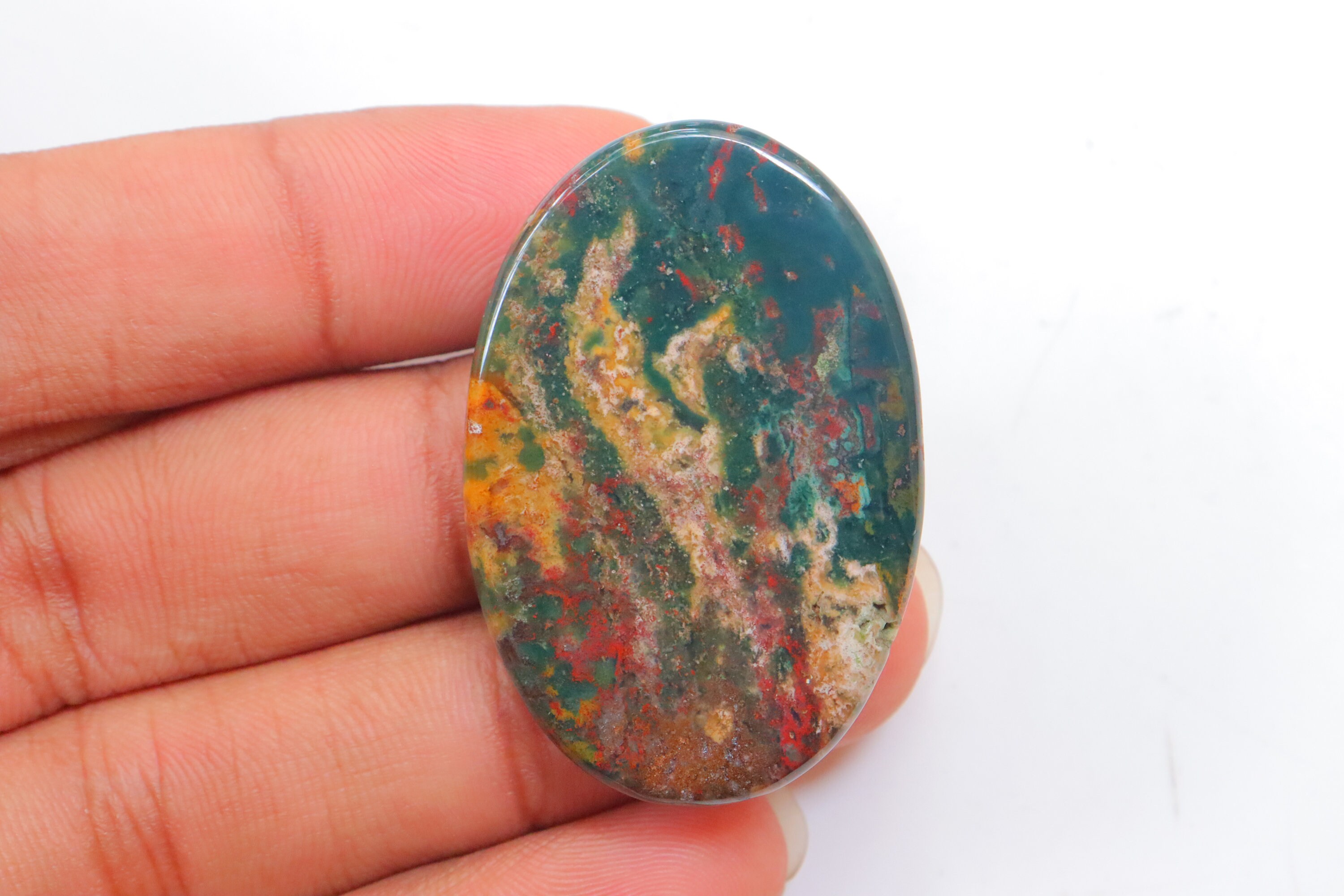 Bloodstone Agate Cabochon Natural Bloodstone Agate Gemstone | Etsy