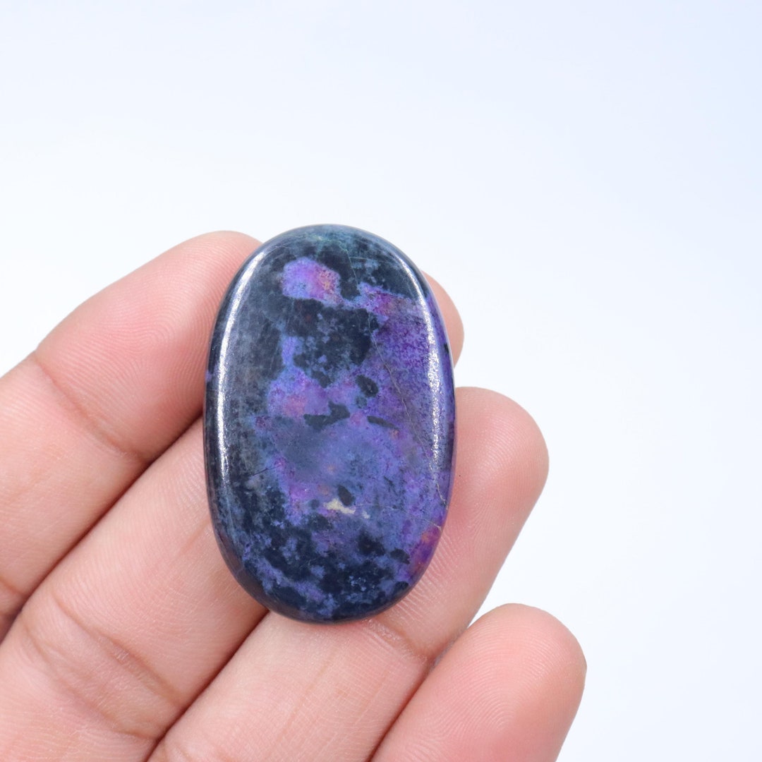 Rare Top Grade Sugilite Cabochon, Natural Purple Sugilite Gemstone ...