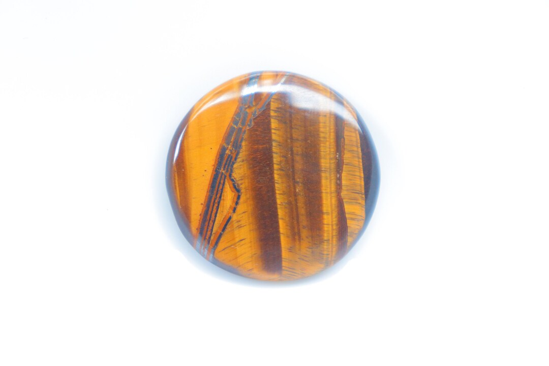 Yellow Iron Tiger Eye Cabochon, Tiger Eye Stone for Making Jewelry ...