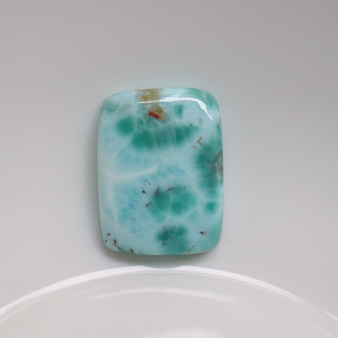 High Quality Larimar Cabochon, Natural Larimar Stone, Dominican ...