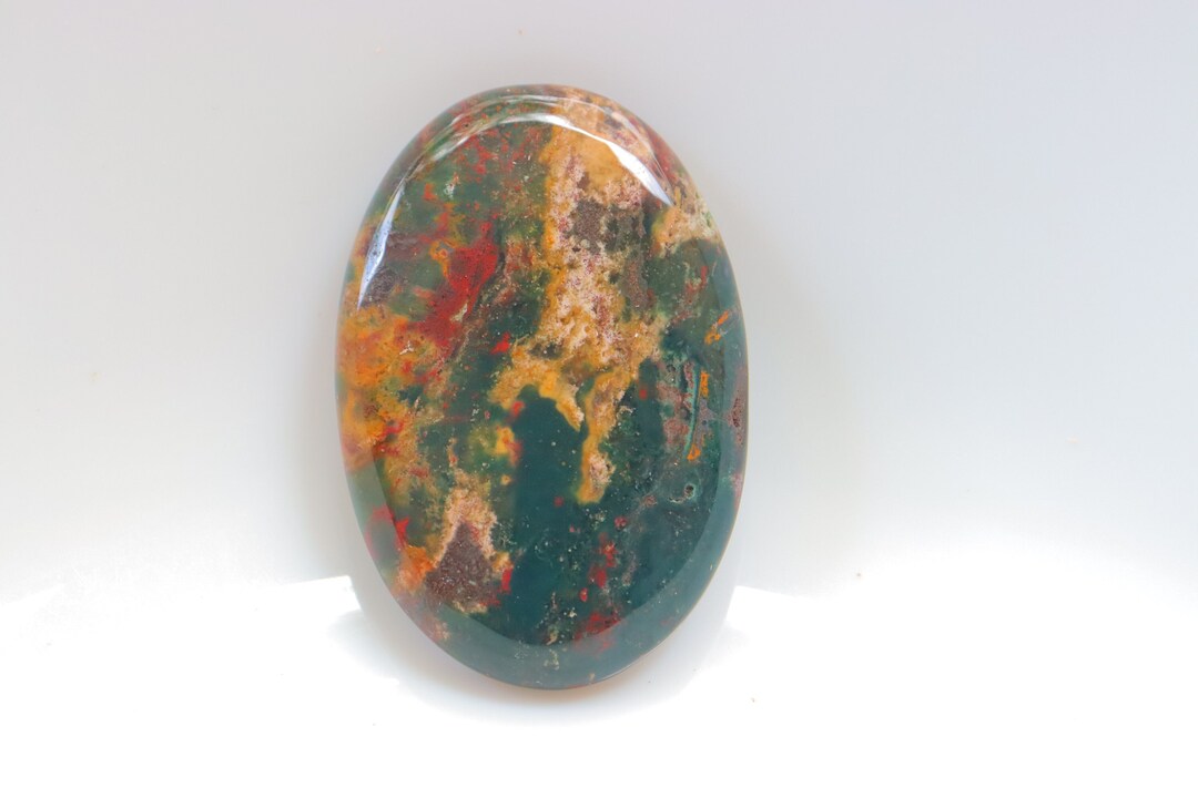 Bloodstone Agate Cabochon Natural Bloodstone Agate Gemstone - Etsy UK
