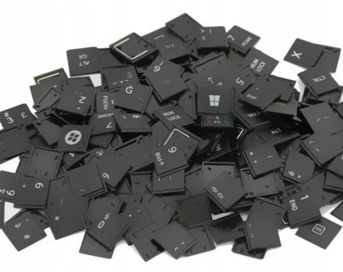 100+ Loose Keyboard Keys for Crafts - Etsy