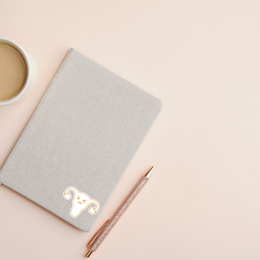 Angry Uterus Sticker Uterus Decal Funny Uterus Hysterectomy Sticker ...