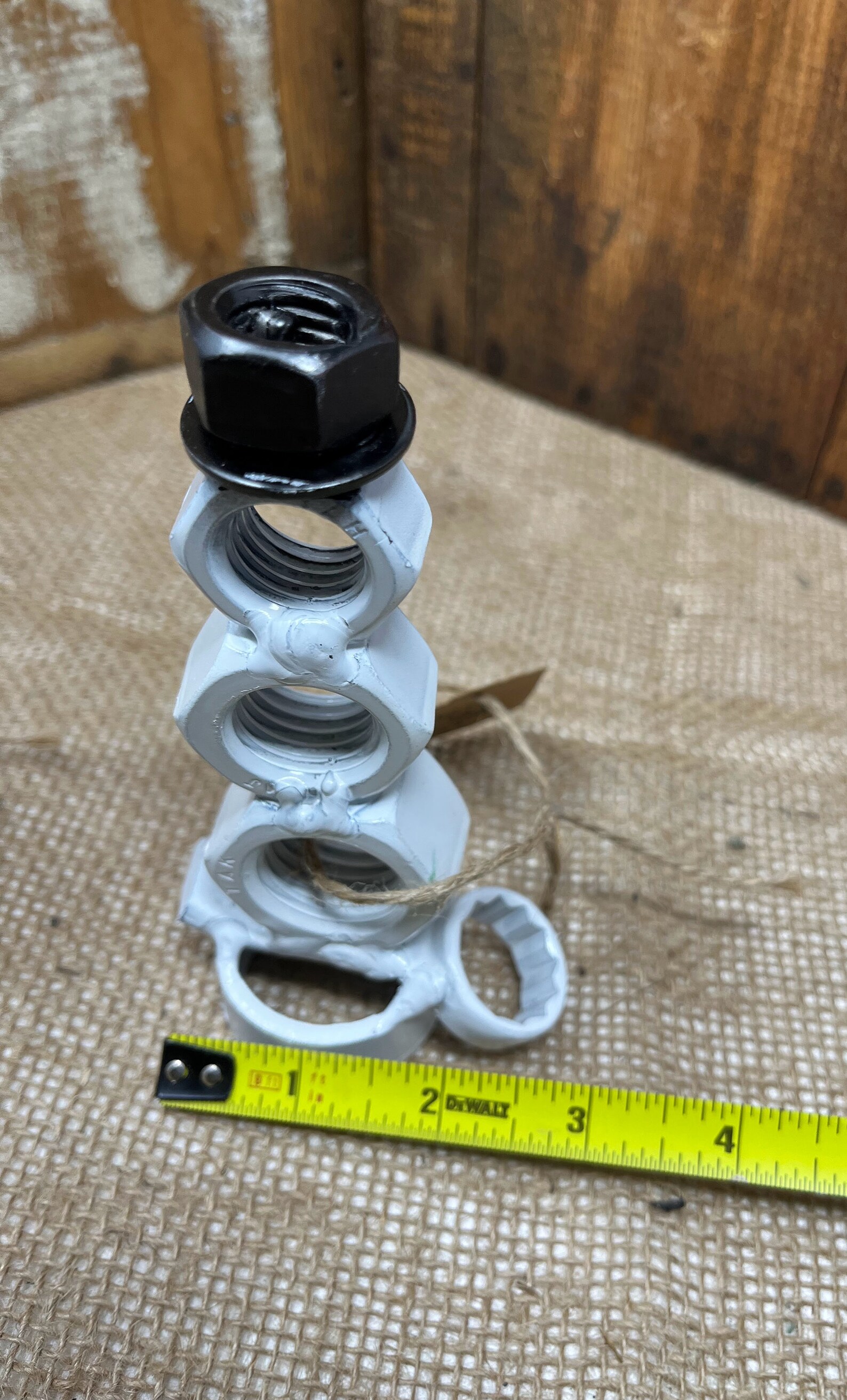 Cute Snowman Made From Nuts - Etsy