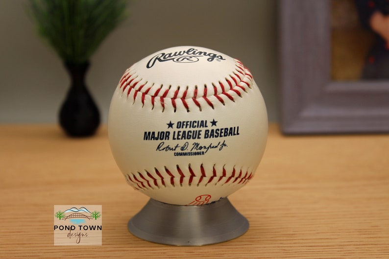 Baseball Display Stand - Different Colors (set of 4) - Shelf or Desktop ...