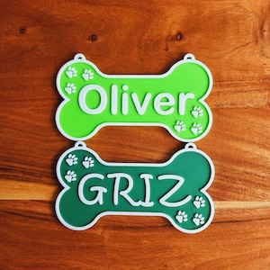 Personalized Dog Crate Sign, Custom Kennel Nameplate, Toy Box Sign ...