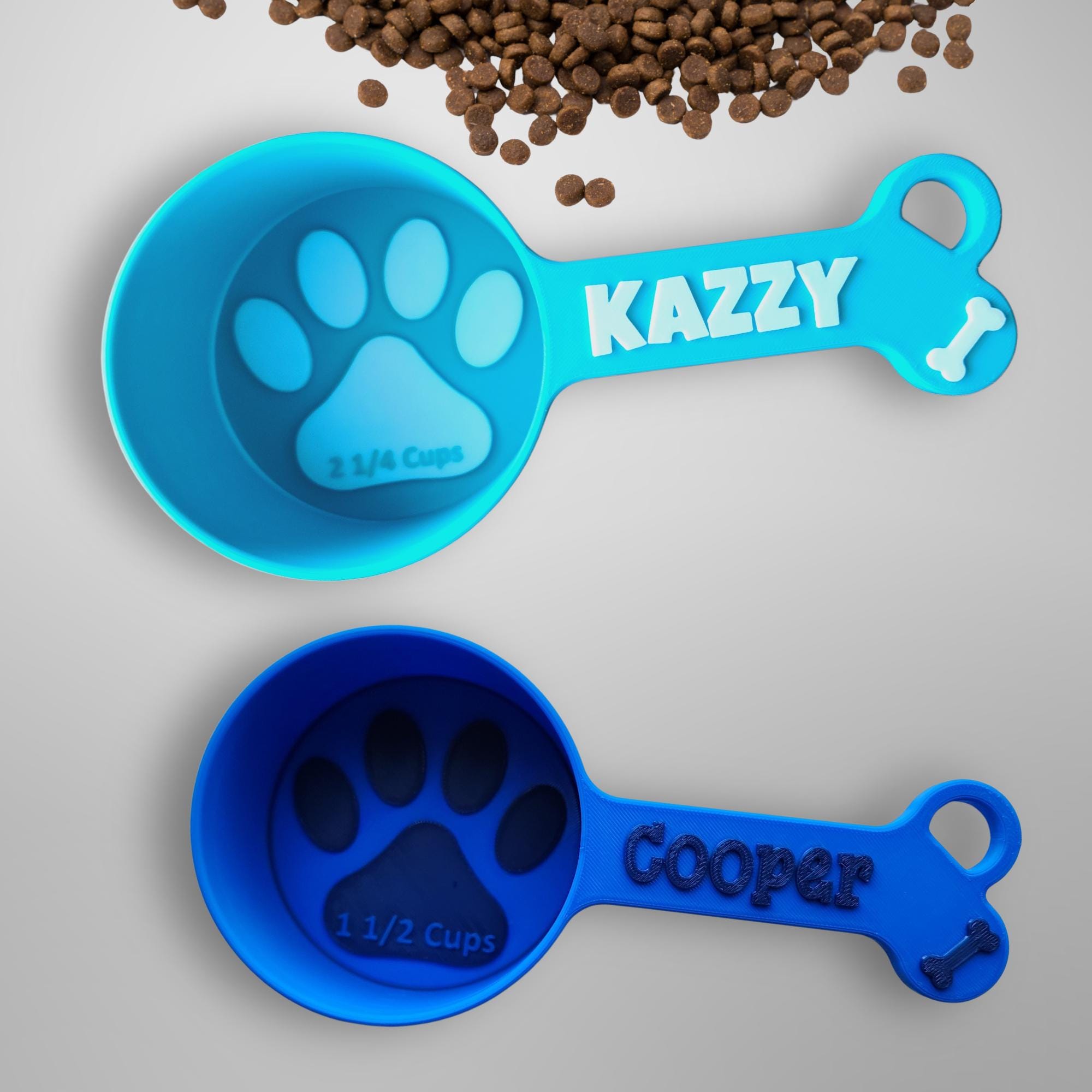 Personalized Dog Food Scoop, Pet Food Measuring Cup With Name, Kibble ...