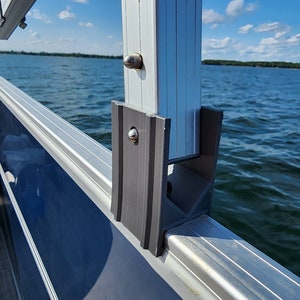 Pontoon Bimini Top Bracket Fitting, Replacement H Bracket for Pontoon ...