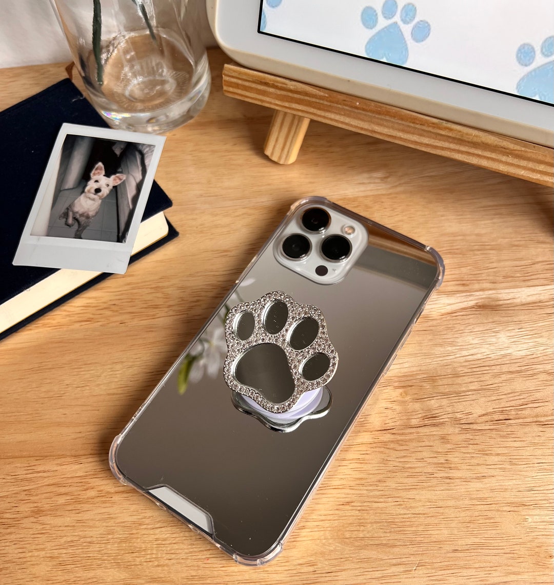 Dog Paw Phone Mirror Phone Case - Etsy