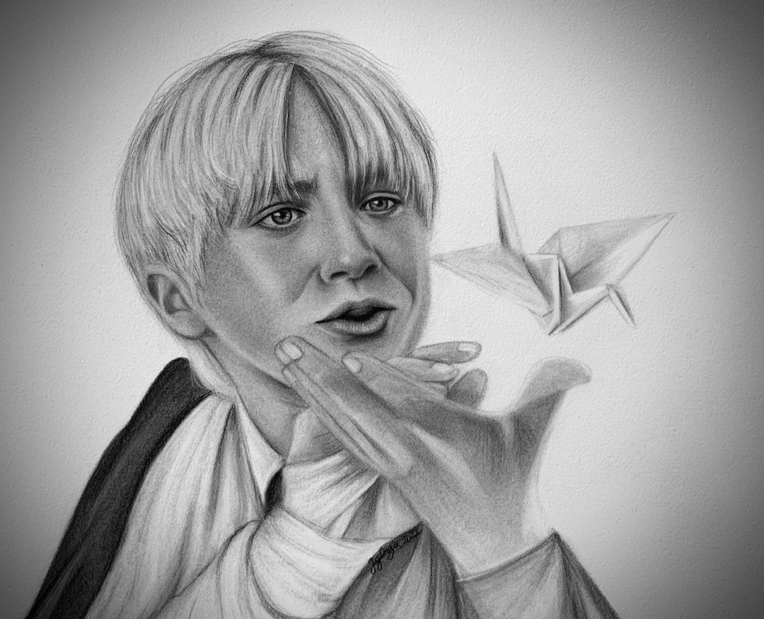 Draco Malfoy With Paper Crane - Etsy